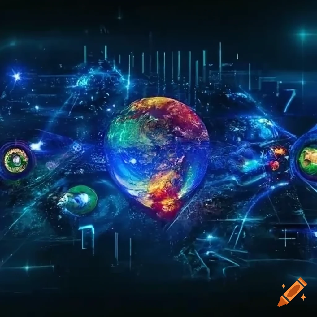 Vivid reimagining of The Web Planet with high production values on Craiyon