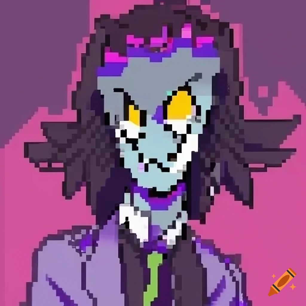 Spamton neo character from deltarune in unique art style on Craiyon