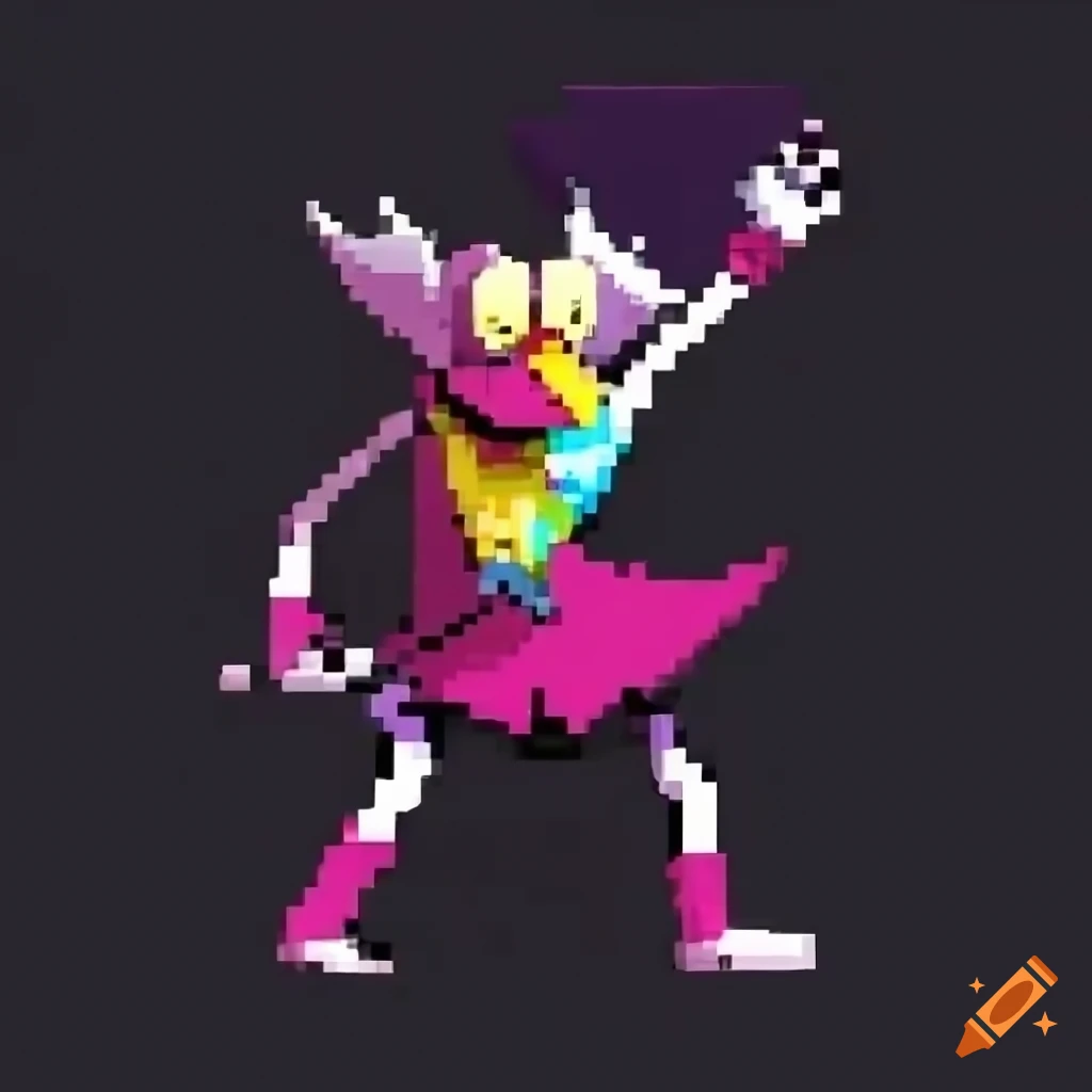 Spamton Neo from Deltarune in captivating art style on Craiyon