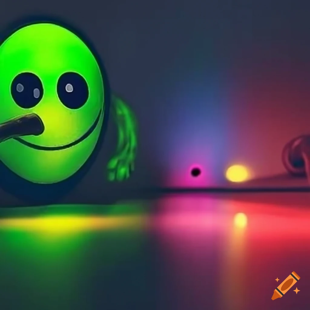 Educational toy with scenario choices and a green smiley face for ...