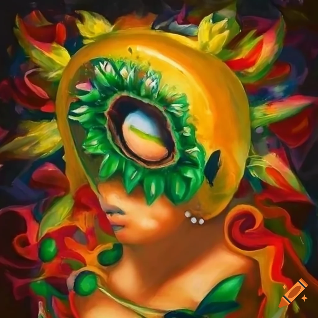 Surreal cinco de mayo painting inspired by carel willink on Craiyon