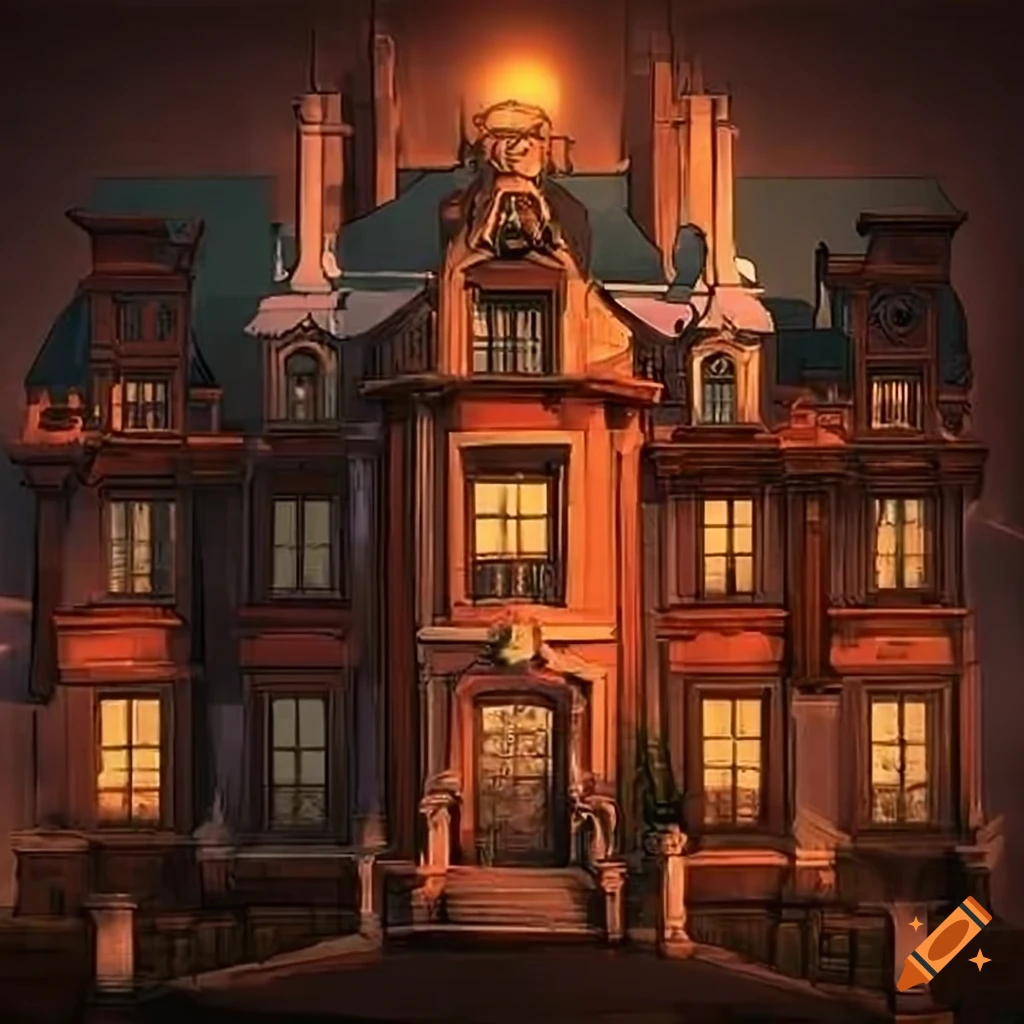 Van helsing's mansion on Craiyon
