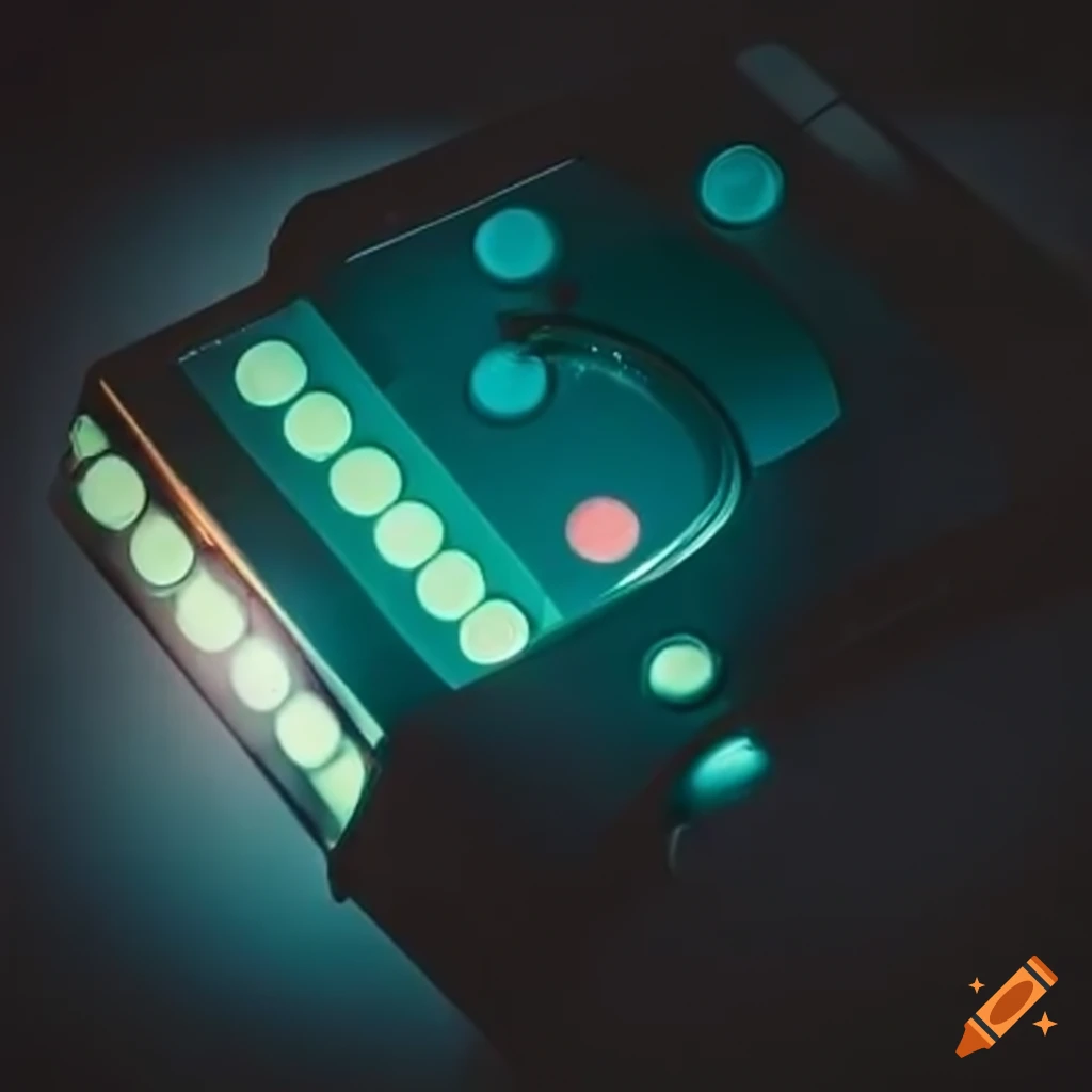 Retro soviet-designed video game console on Craiyon