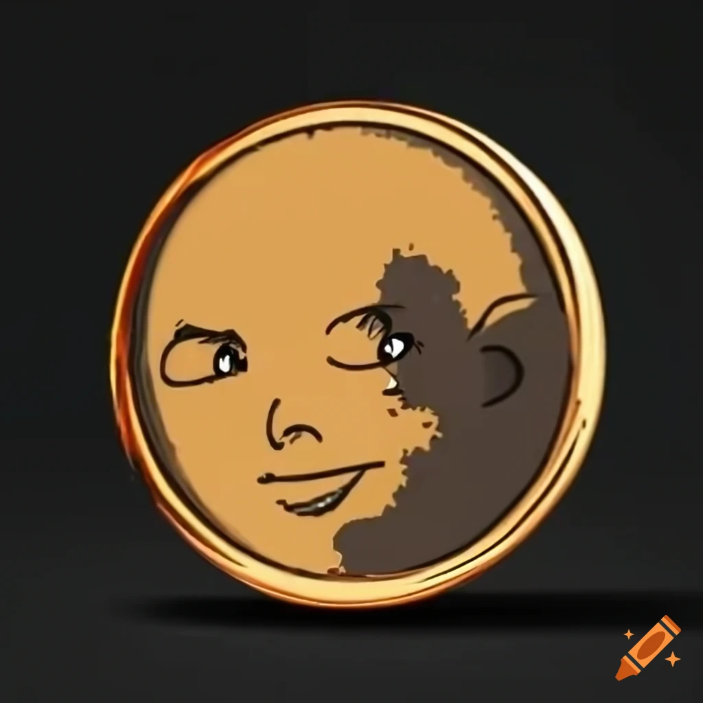 Lunar meme coin on Craiyon