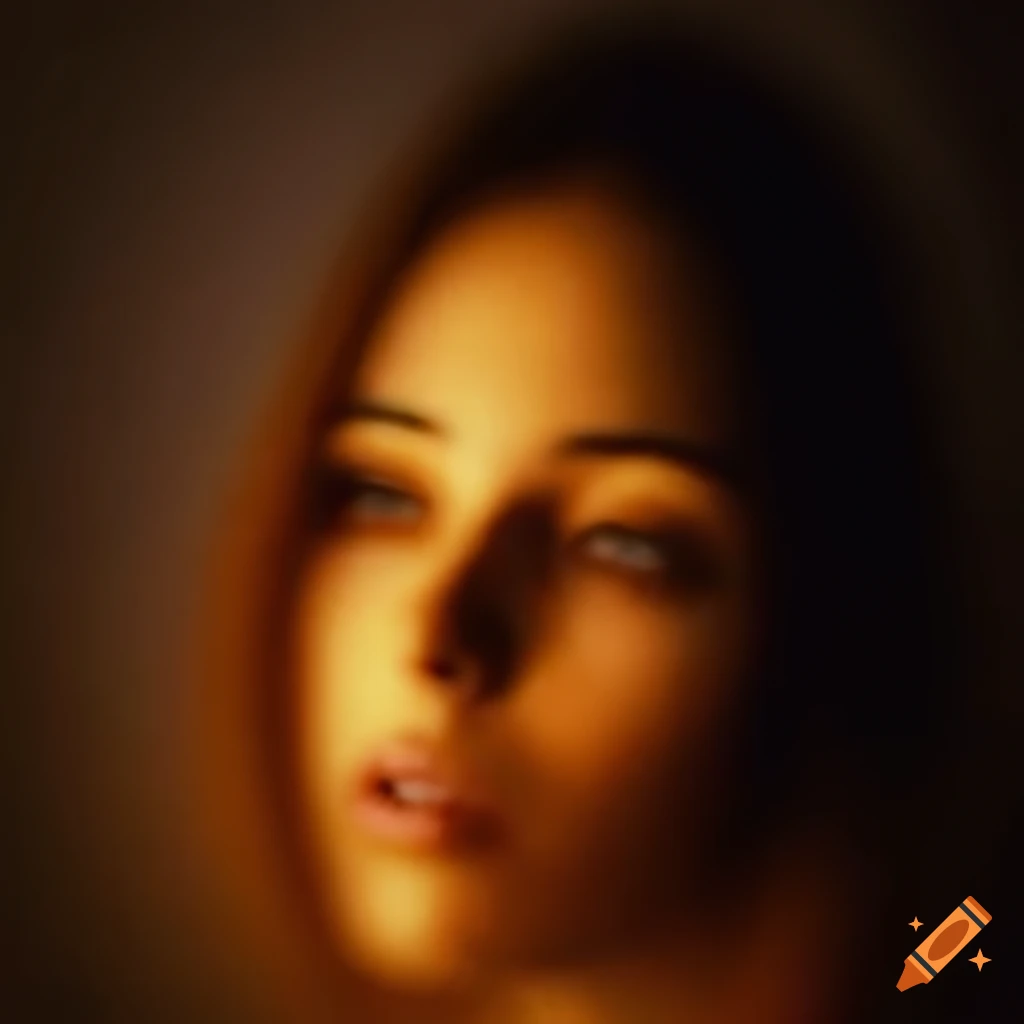 Blurred face on Craiyon