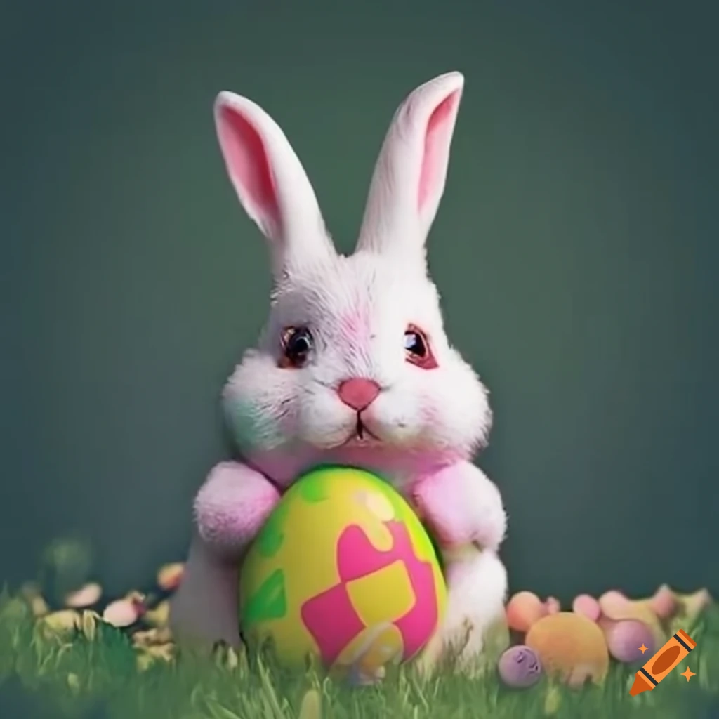 Easter bunny on Craiyon