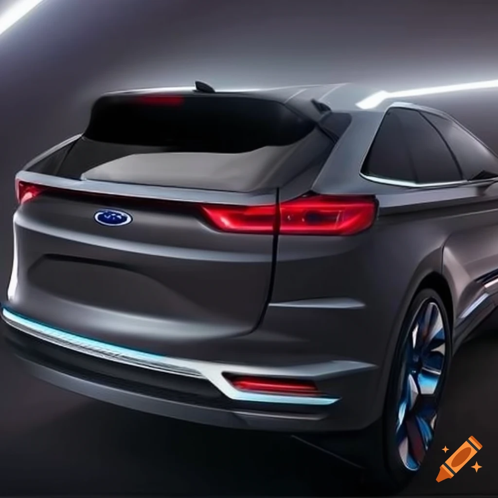 Fully electric ford edge concept on Craiyon