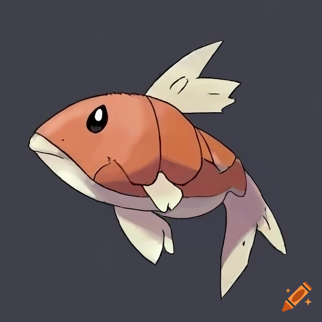 Smoked fish type pokemon character on Craiyon