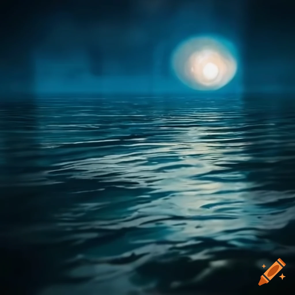 Intricate water domain with towering waves and moons in avatar: the ...