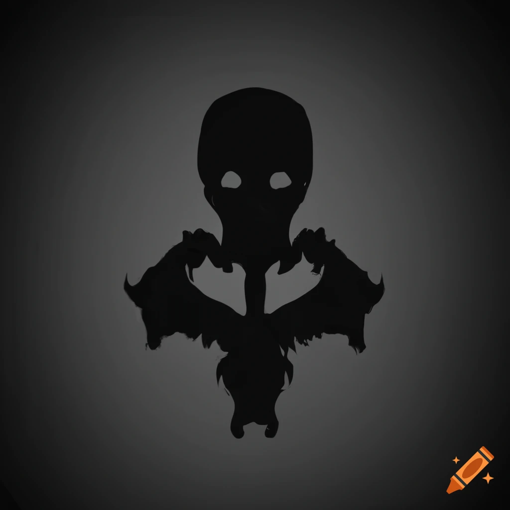 Dark logo design on Craiyon