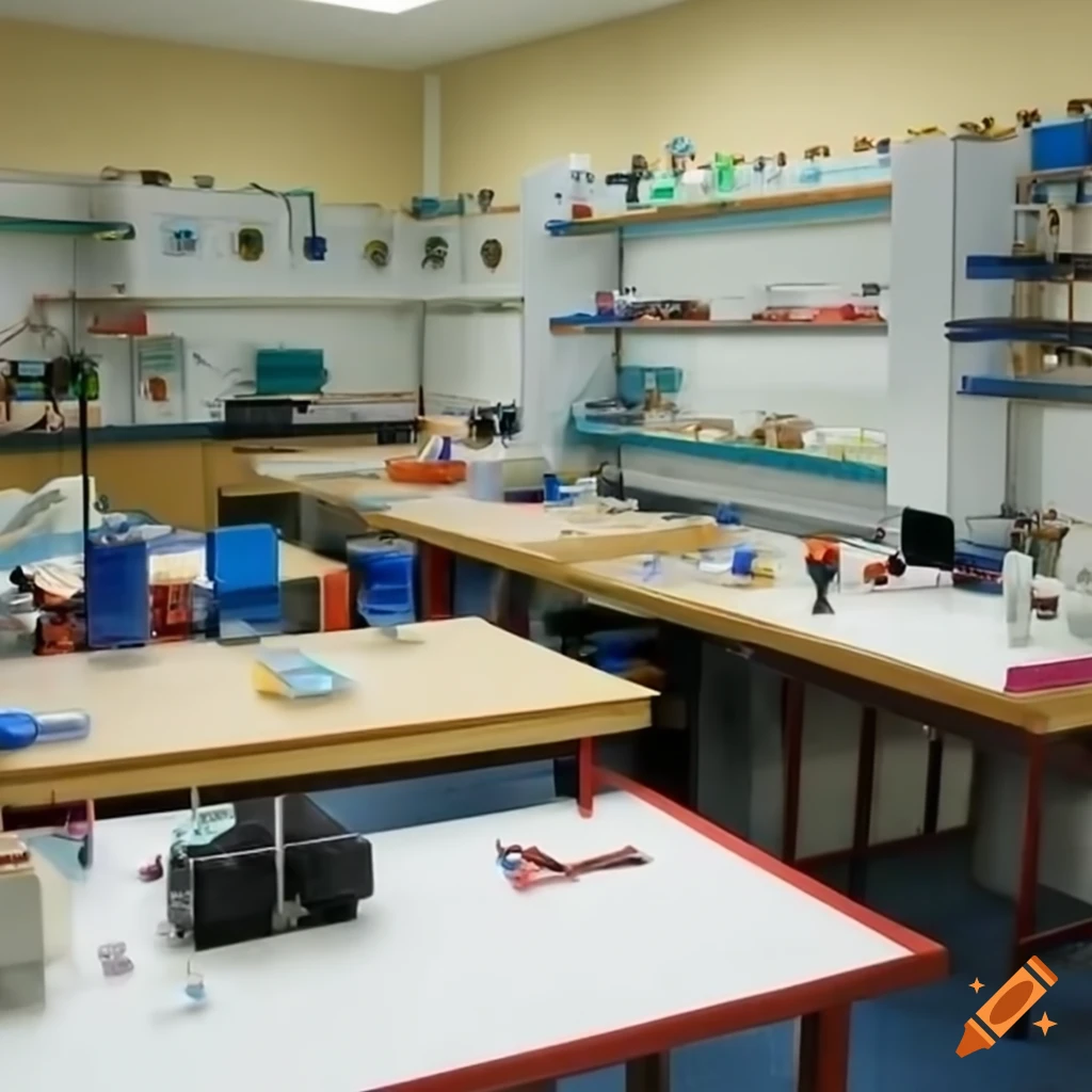 Science lab equipment and tools on Craiyon