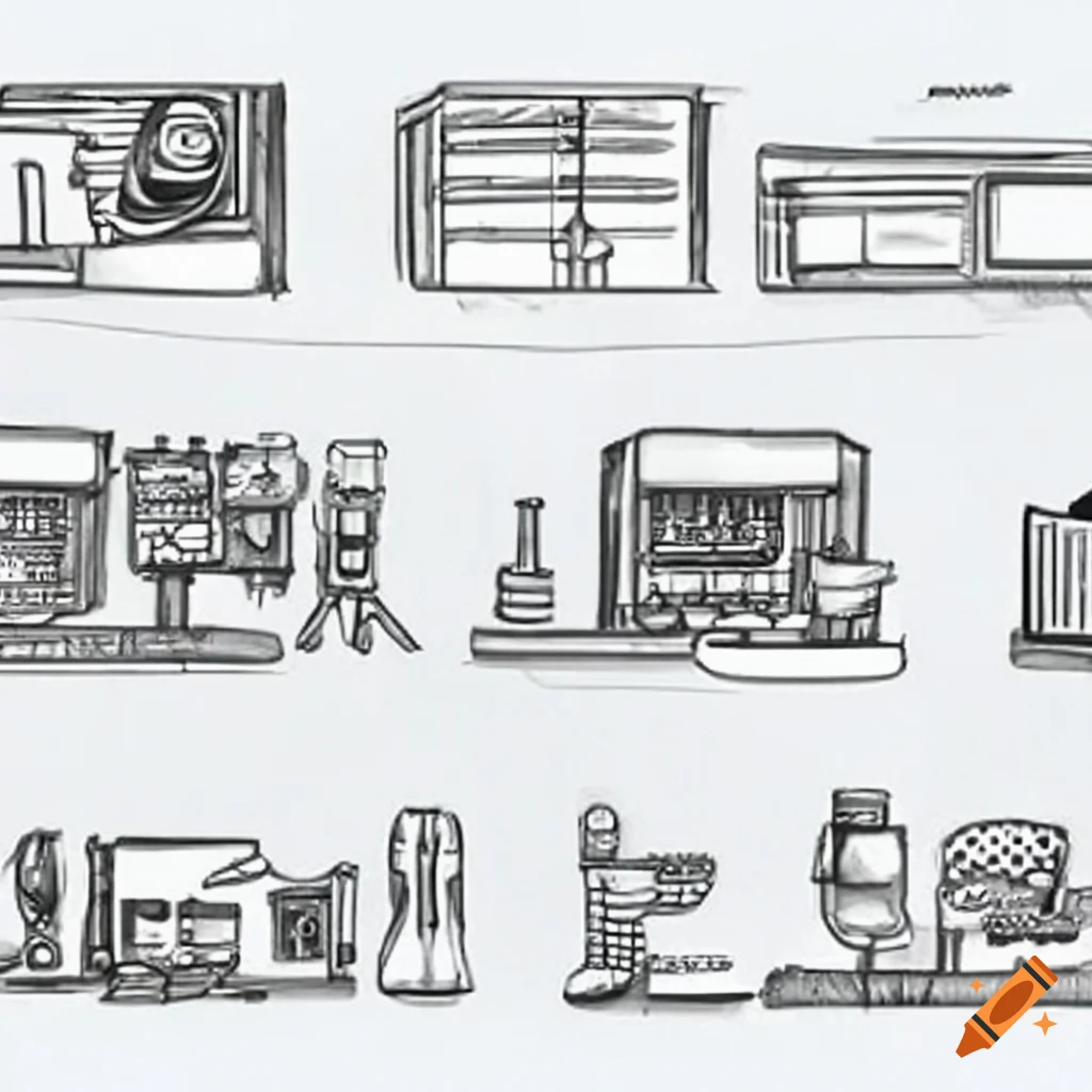 Functional and robust industrial design for applications on Craiyon