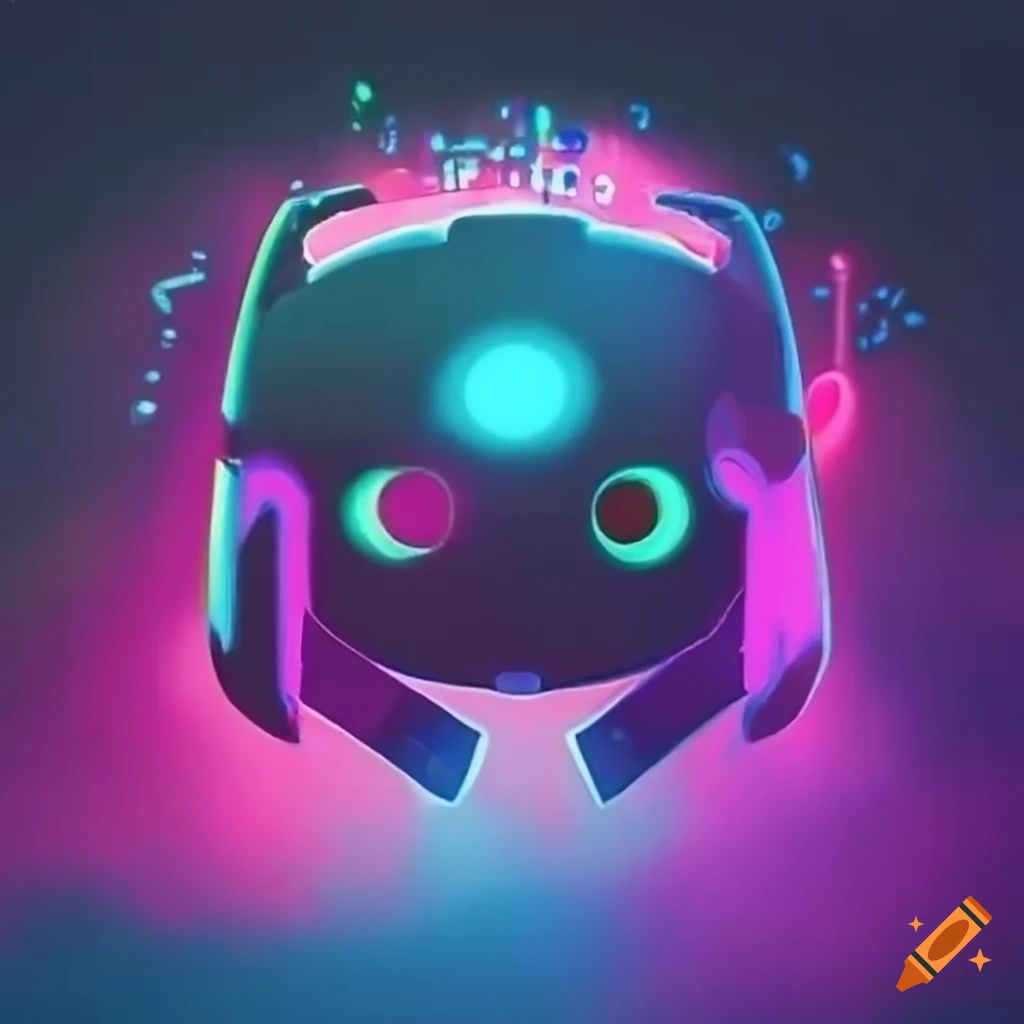 Bot music for discord on Craiyon