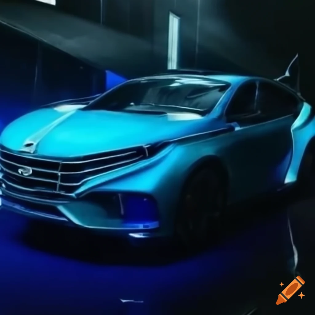 Na'vi car on Craiyon