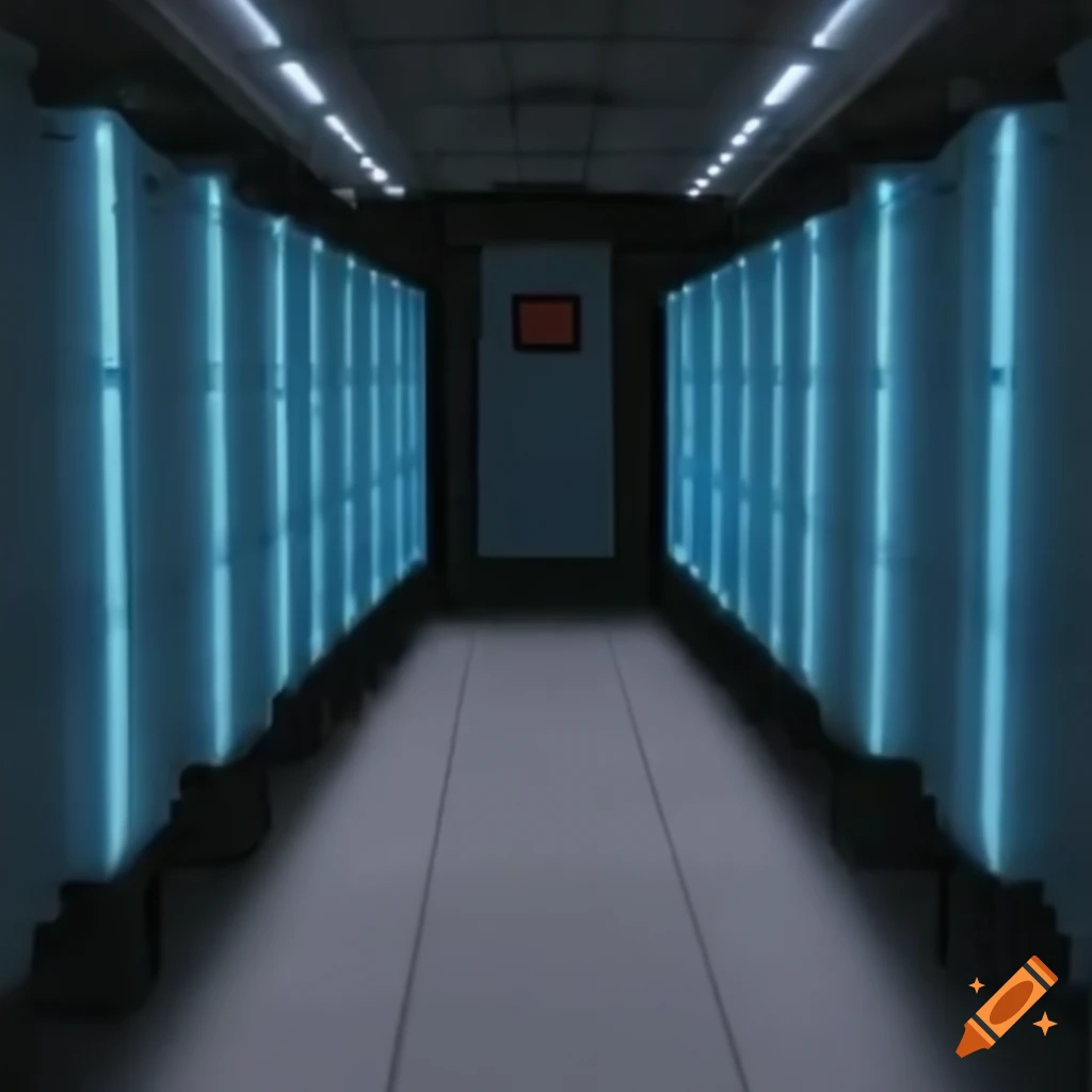 Liminal space with giant backup rooms on Craiyon