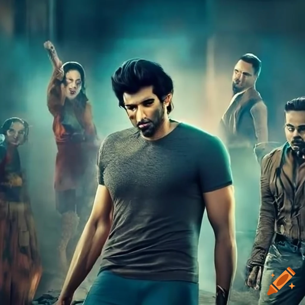 Bollywood movie poster featuring Aditya Roy Kapur and Shraddha Kapoor ...