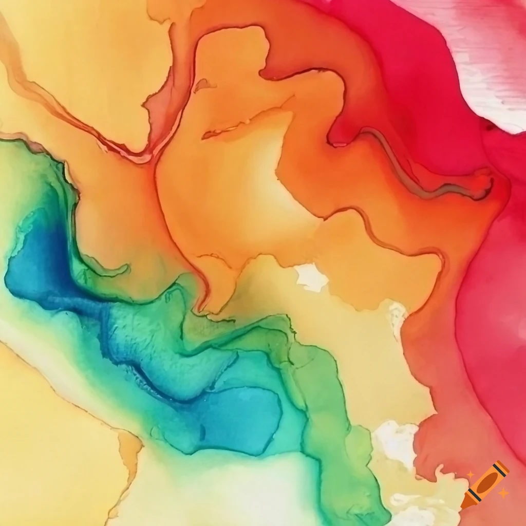 Colorful abstract art on Craiyon