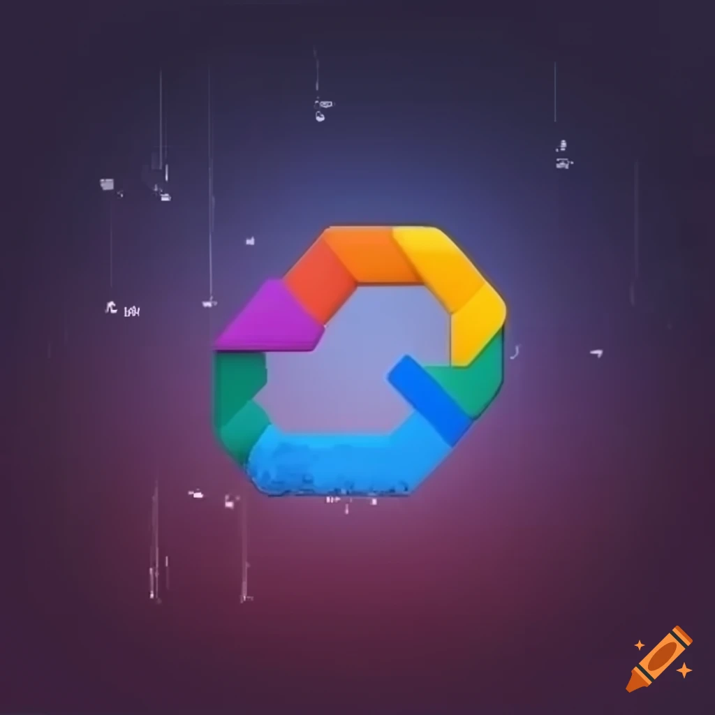 Bigquery and google cloud platform on a data-themed background on Craiyon