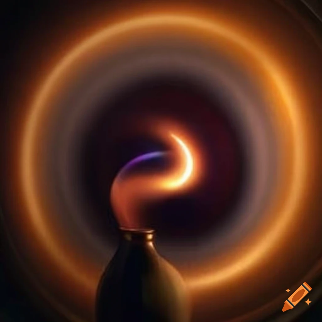 Big magic pitcher emitting divine light on Craiyon