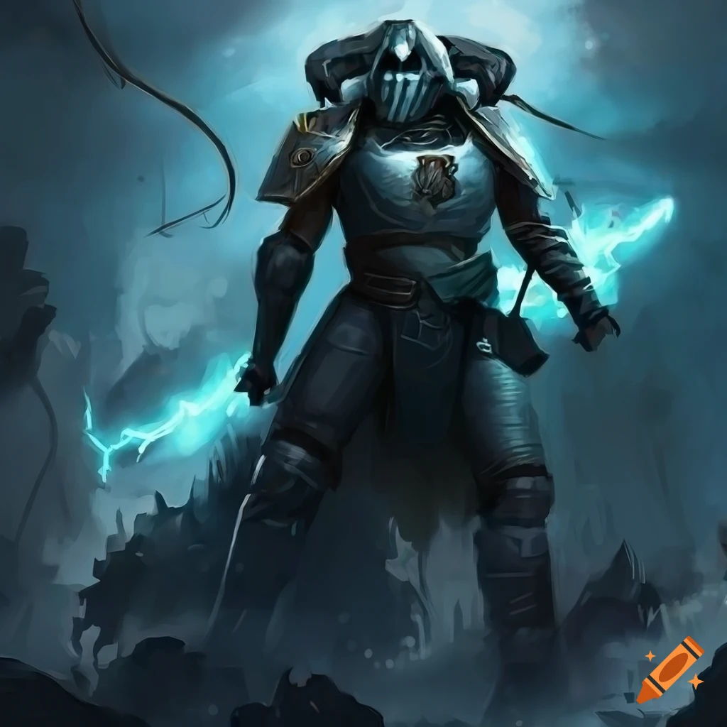 Storm ranger character in epic fantasy art on Craiyon