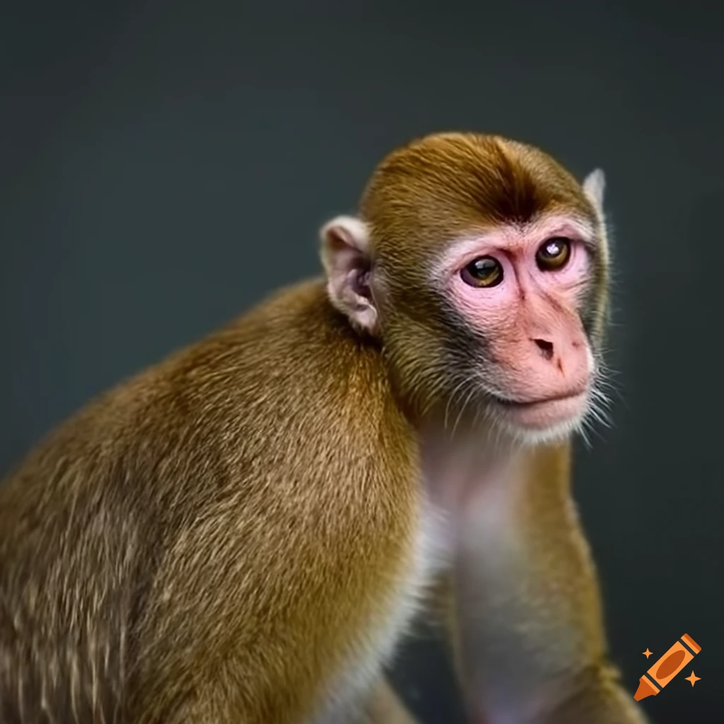 Monkey on Craiyon