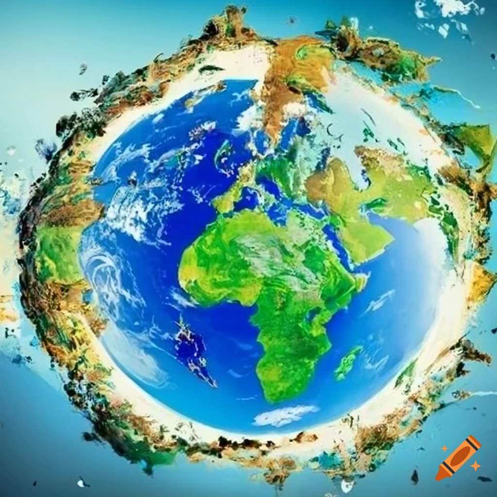 World climate change conference poster on Craiyon