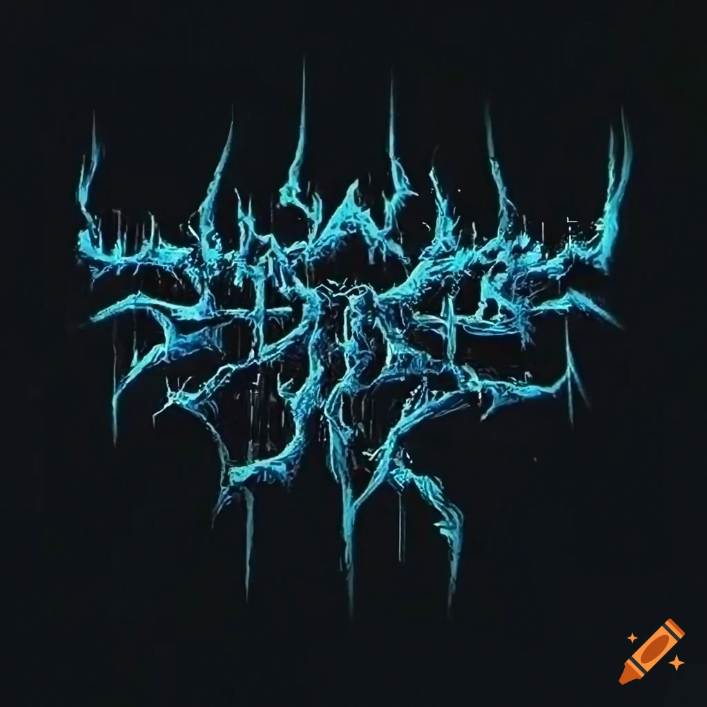 Usando deathcore brand logo on Craiyon
