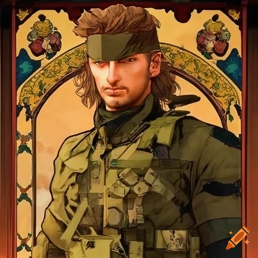 High definition swedish mecha alphonse mucha artwork on Craiyon