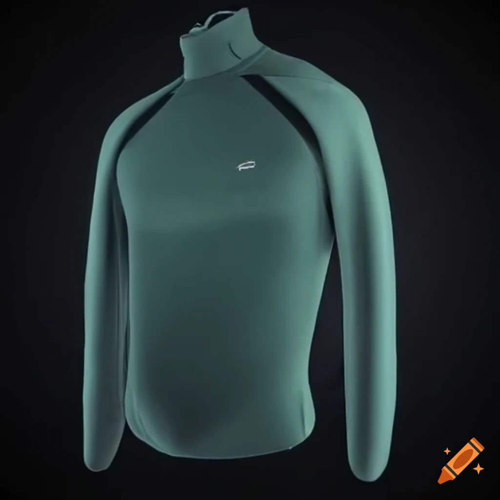 Futuristic Lacoste clothing design in 2050 on Craiyon