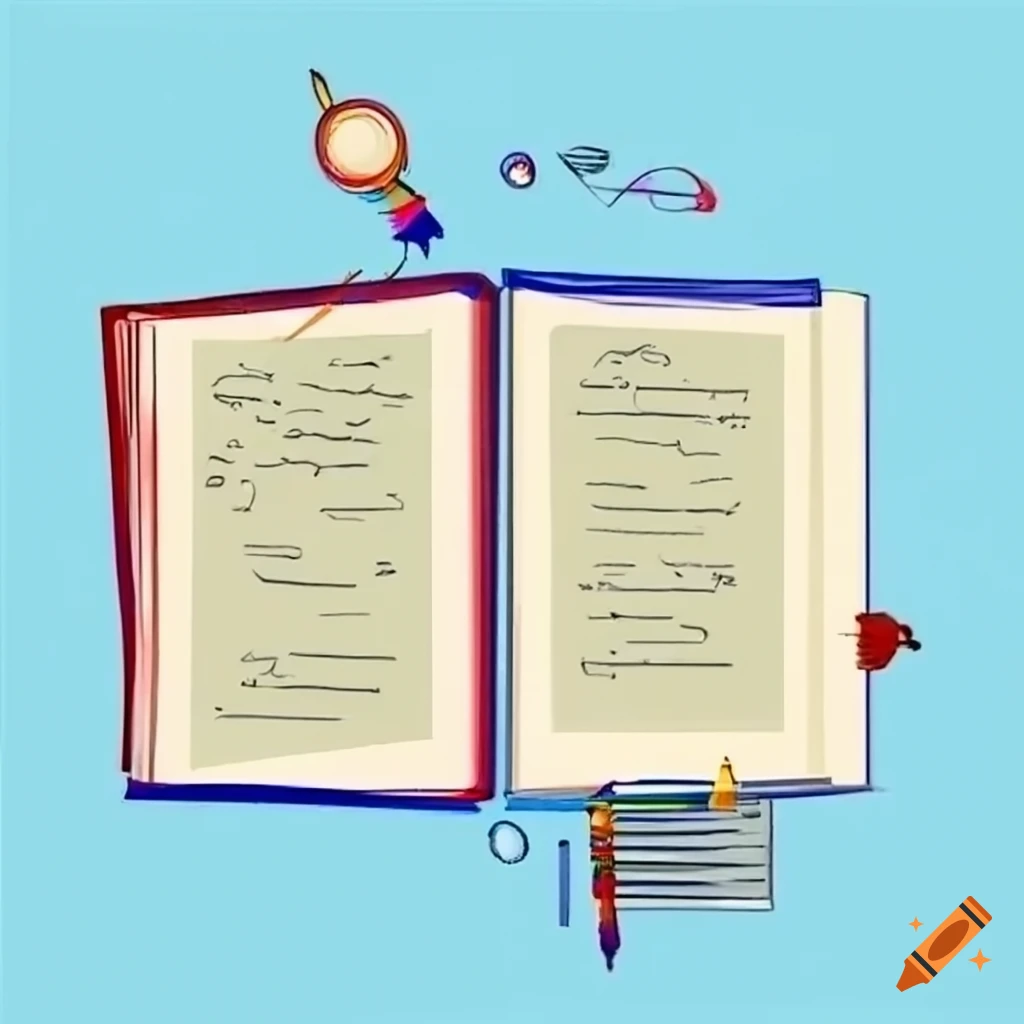 Physics homework on paper on Craiyon