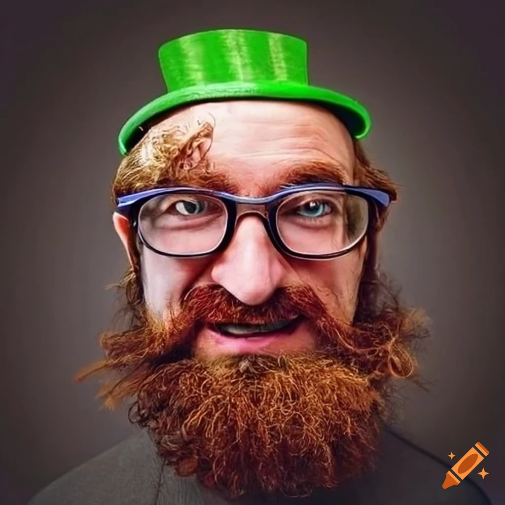 Man With Beard And Glasses On Craiyon