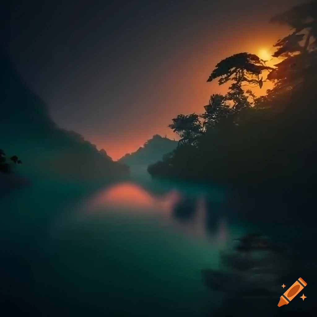 Hyper-sharp microphotography mission in a tropical forest on Craiyon