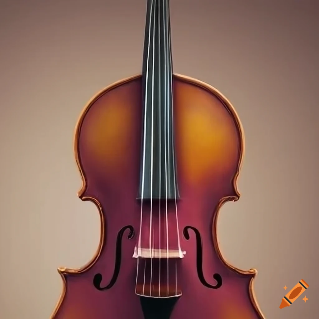 Violin instrument on Craiyon