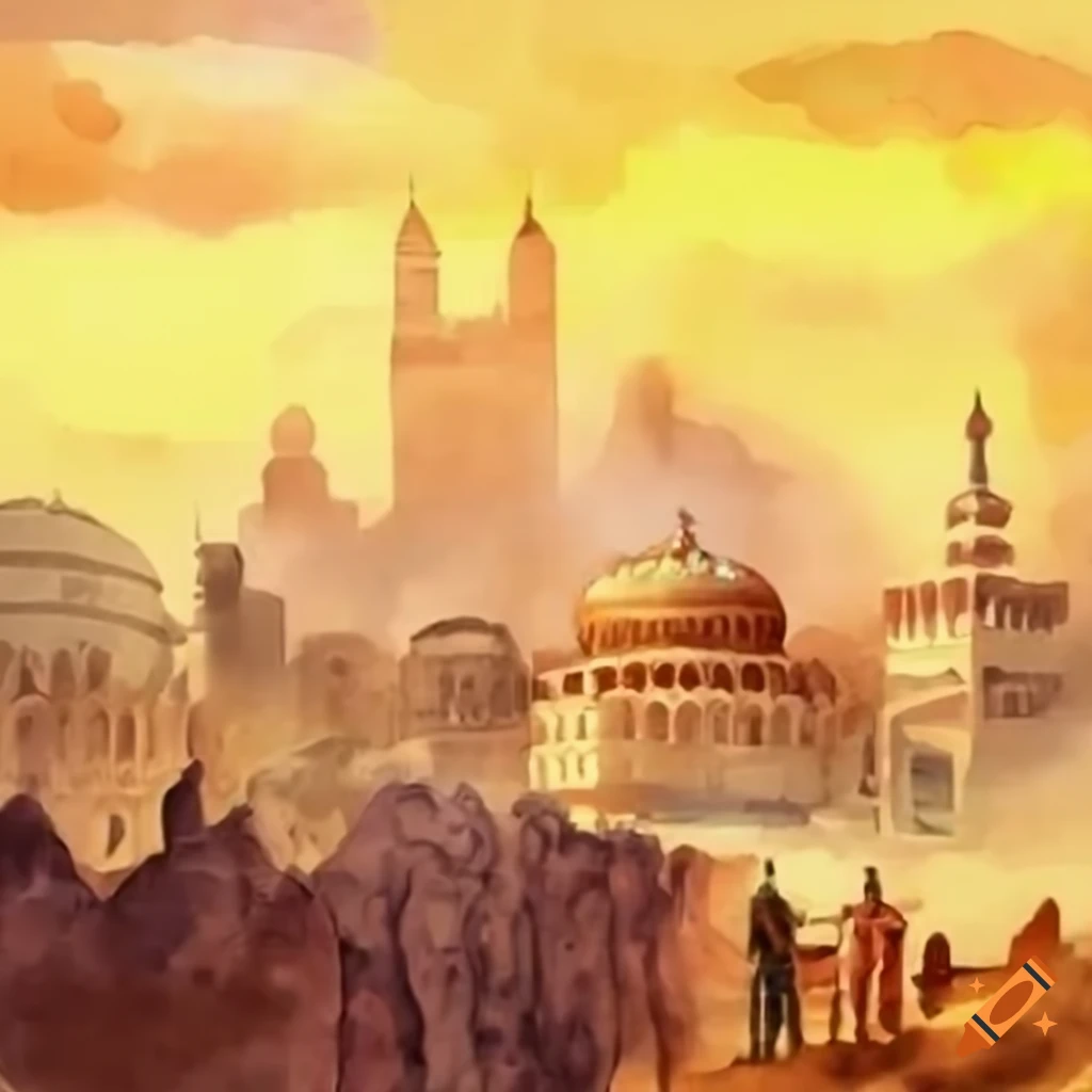 City of Mecca during Umar's birth and his upbringing in the Quraysh ...