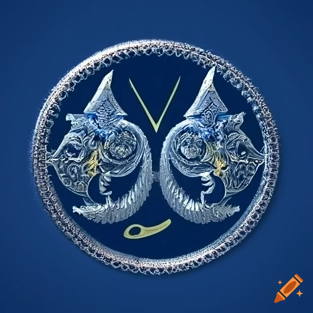 Intricate Tralus Twins logo with planets Tralus and Talus on Craiyon