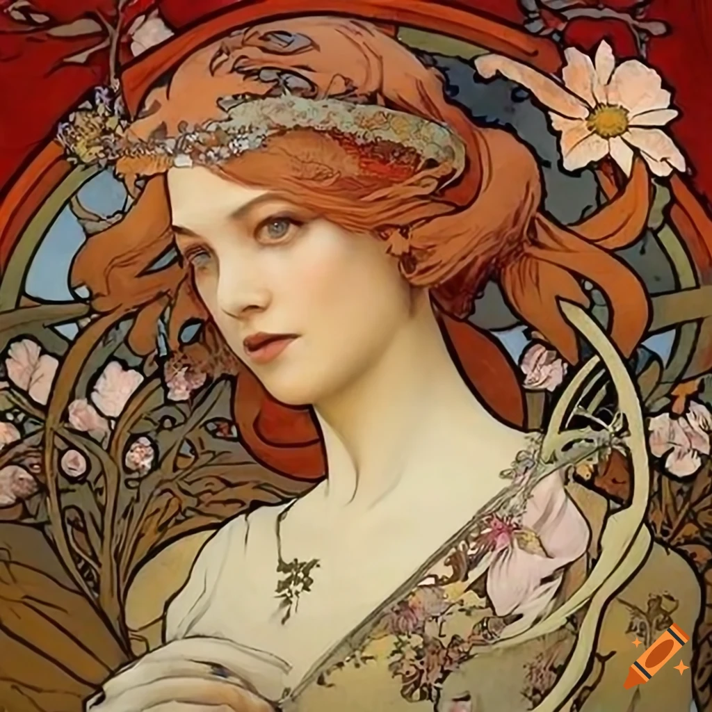 Art pieces by Alphonse Mucha, James Gurney, and Femke Hiemstra ...