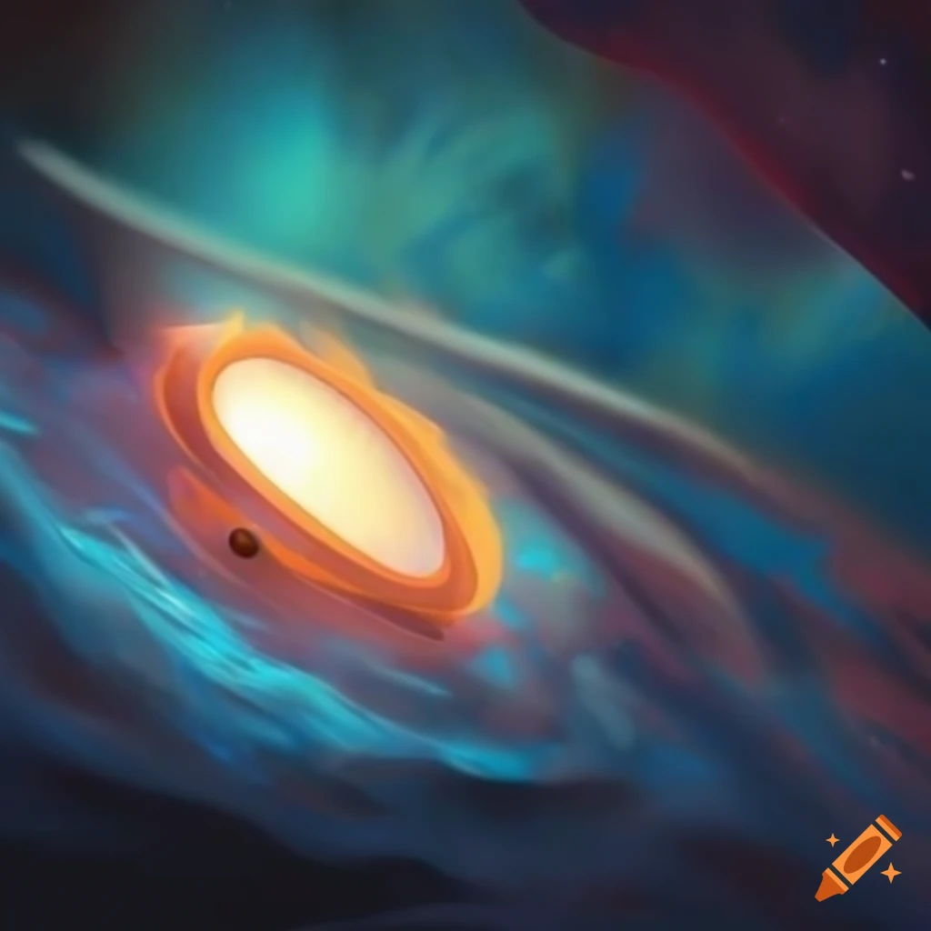 Cartoon protostar illustration on Craiyon