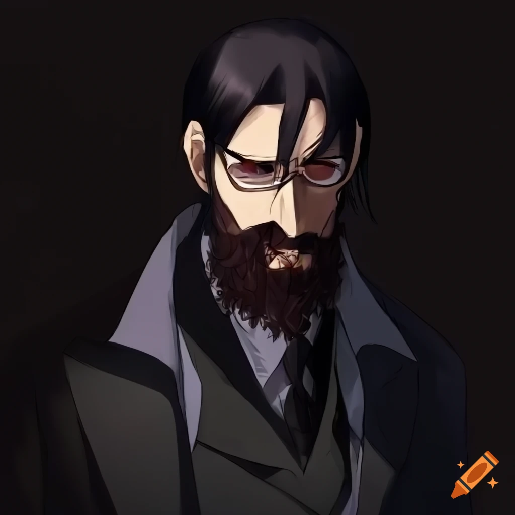 Anime detective character with distinctive features on Craiyon