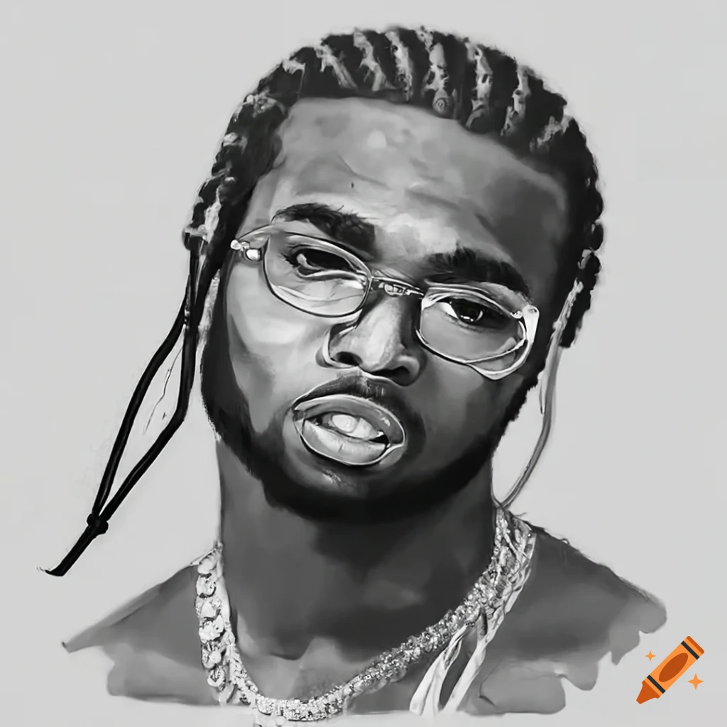 Pop smoke on Craiyon