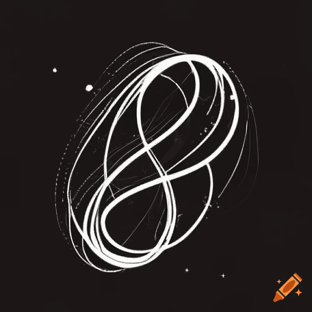 Vectorized illustration of lines in rhythm with dots on Craiyon