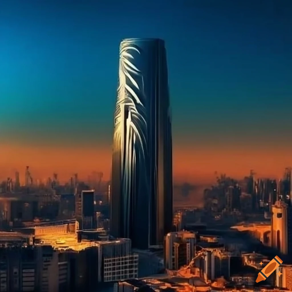 Capital of Ariba Riyadh cityscape with modern Saudi architecture on Craiyon