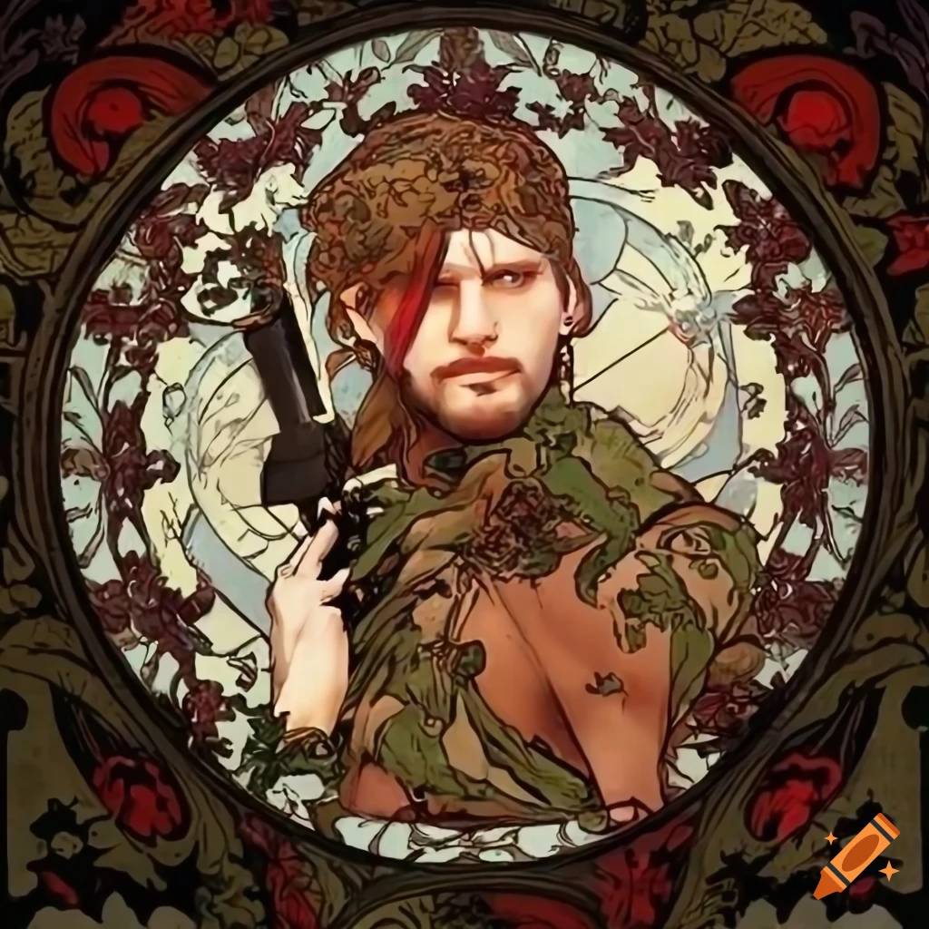Zatoichi, Swedish Metal Gear Solid, and Alphonse Mucha in high ...
