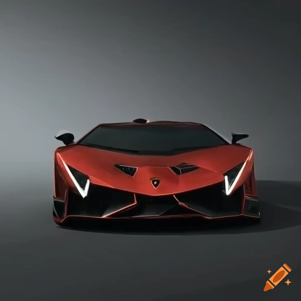 Luxury lamborghini veno sports car on Craiyon