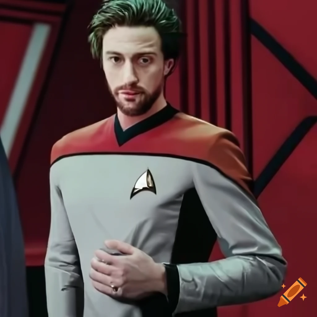 Aaron Taylor-Johnson as young Captain Picard in Star Trek The Next ...