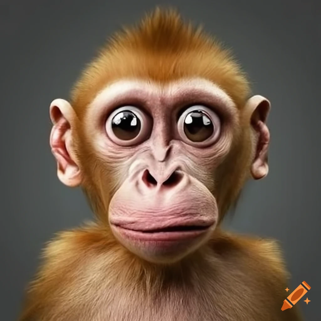 Funny silly monkeys on Craiyon