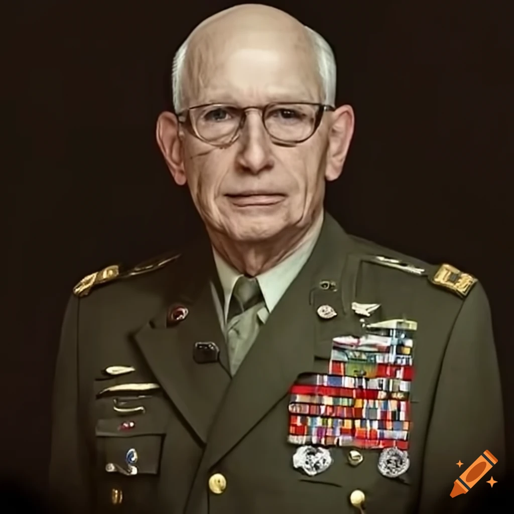 Army general on Craiyon