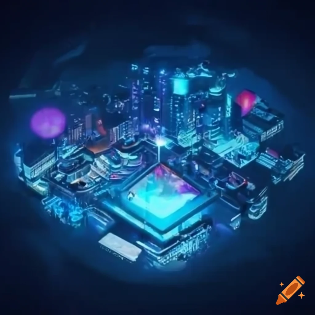 Hangzhou Tech Hub Showcasing Innovative Ai Applications On Craiyon 