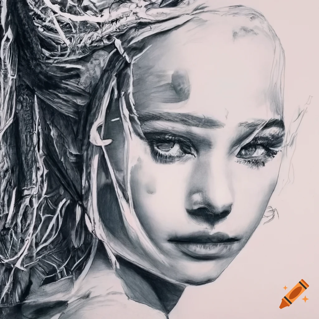 Pencil Drawing images created on Craiyon