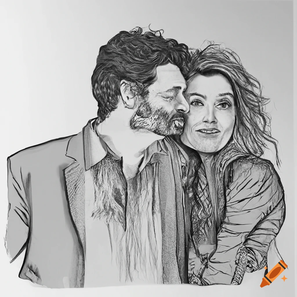 Psych actors Kirsten Nelson and Timothy Omundson portraying an ...