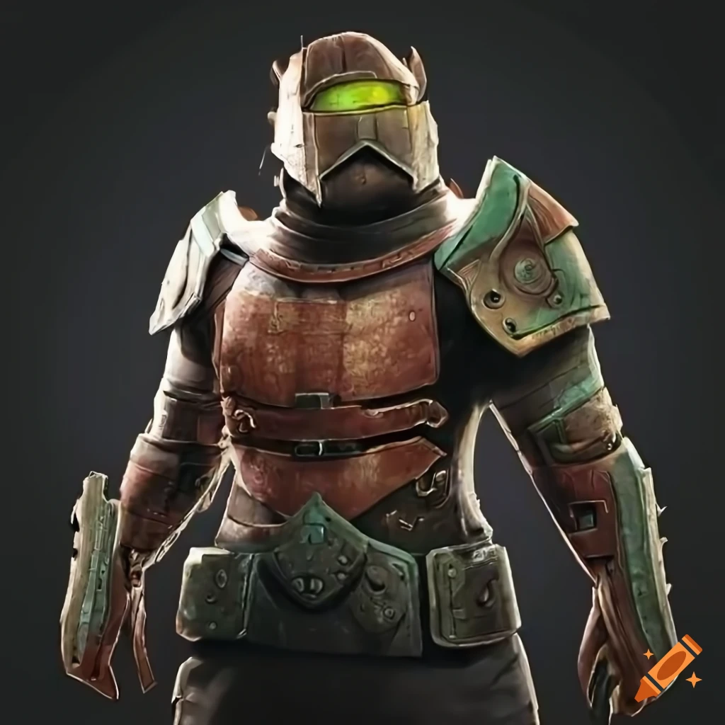 Video game chest armor on Craiyon